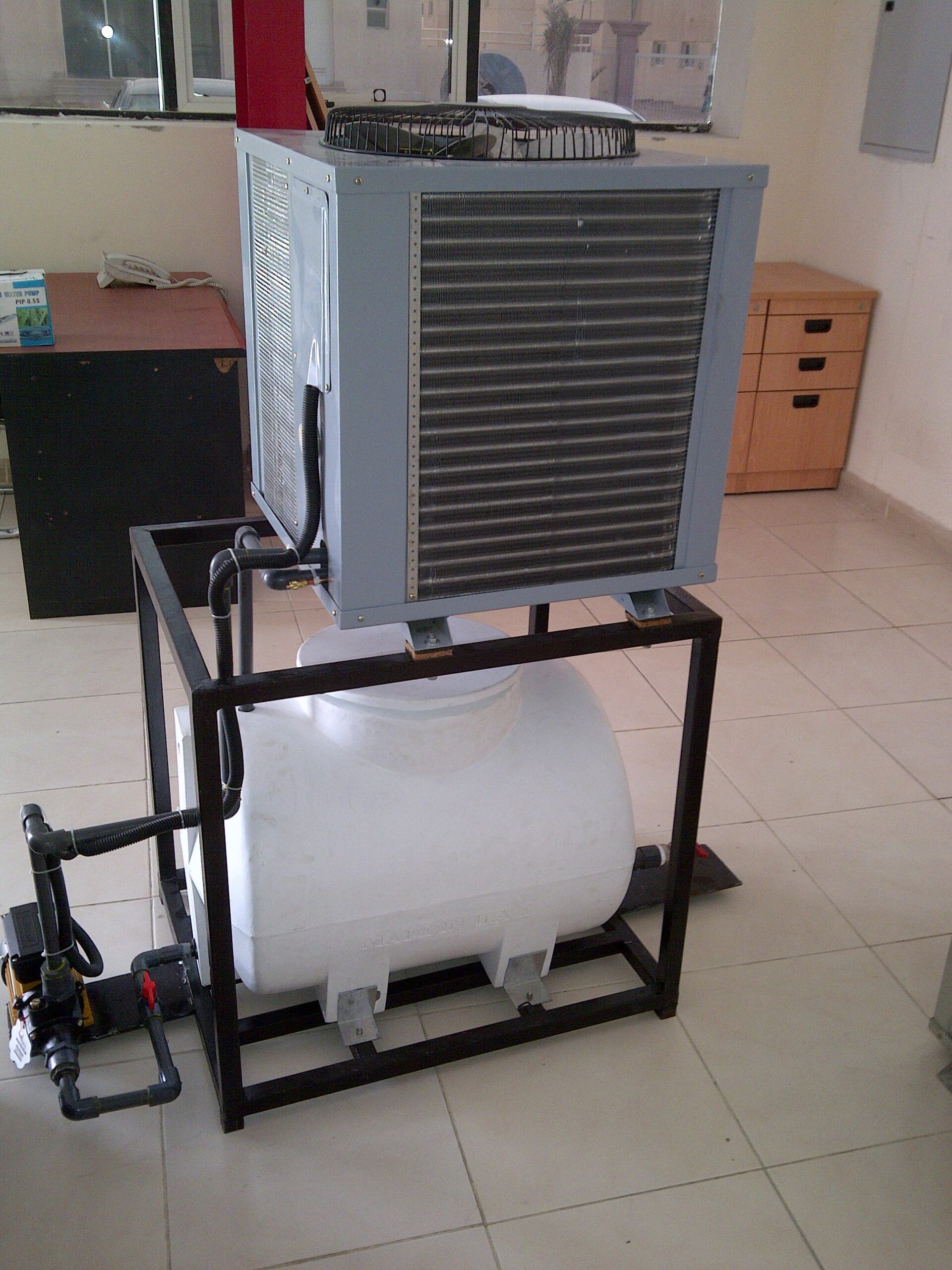 Process Cooling Water Chillers , Reservoir Cooling systems for Vertical
