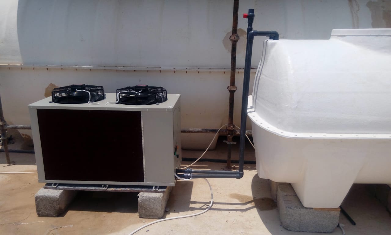 Tank Water Cooling System Chiller Supplier in Dubai UAE